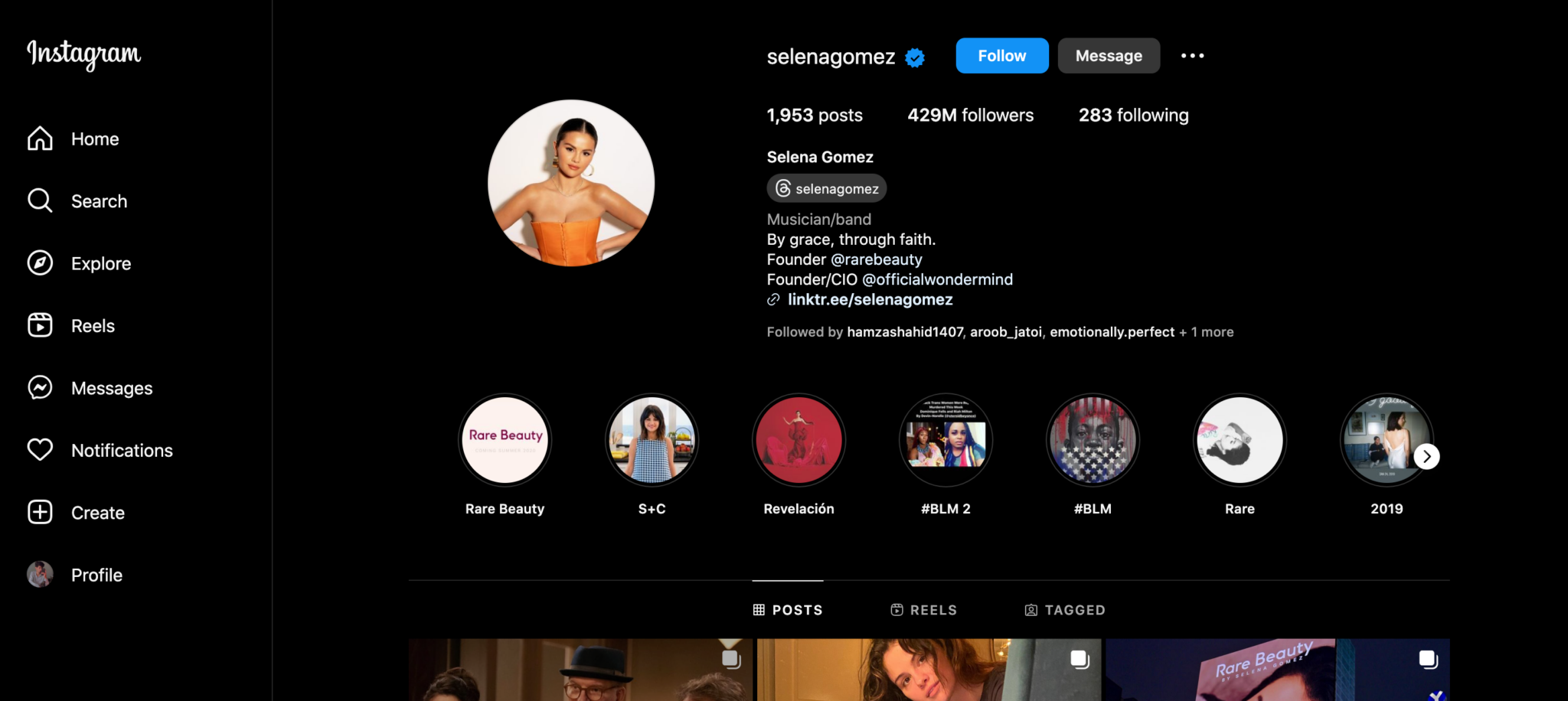 Most Followed Celebrities on Instagram