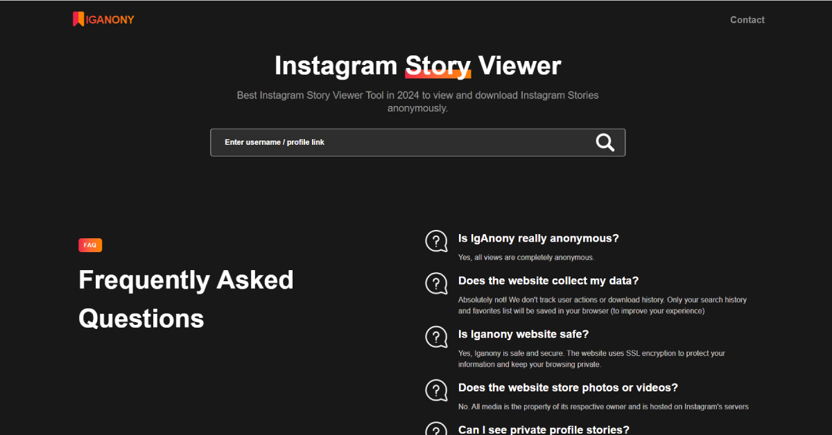 Pixwox Instagram Viewer VS IgAnony Insta Story Viewer